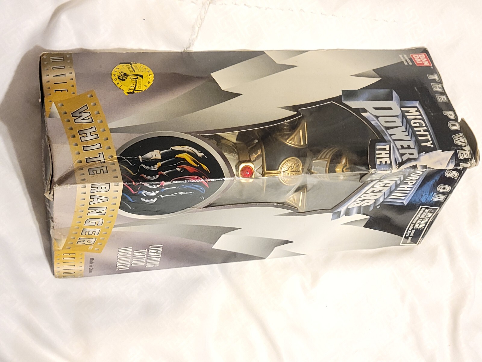 Bandai White Ranger - Movie Edition - Mighty Morphin Power Rangers, The ...