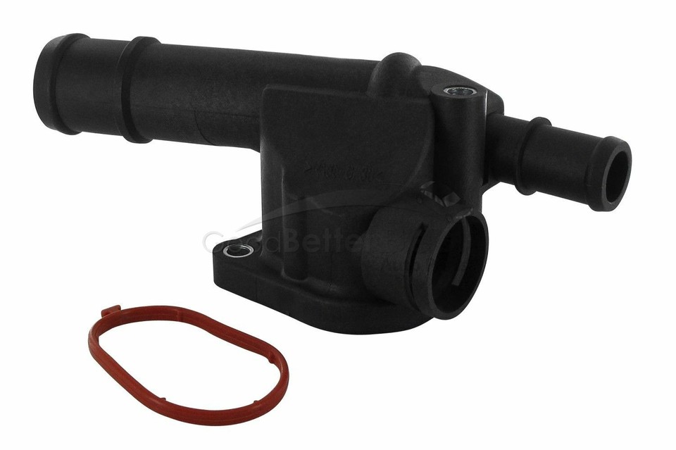 One New VAICO Engine Coolant Outlet Flange V102976 03G121132B for ...