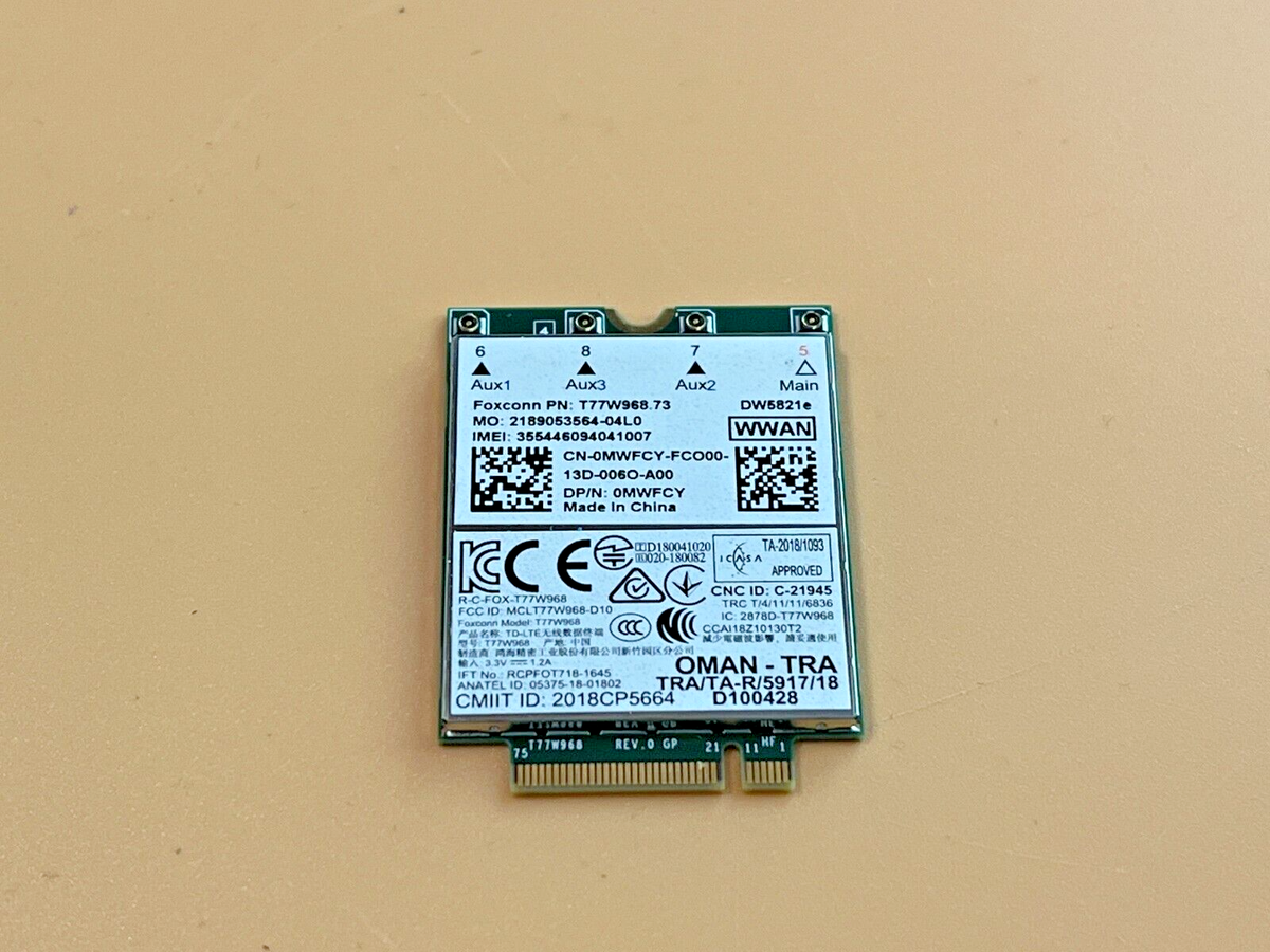 Wwan Card Dell 555 BDJJ Dell Qualcomm Snapdragon X7 LTE Modem WWAN