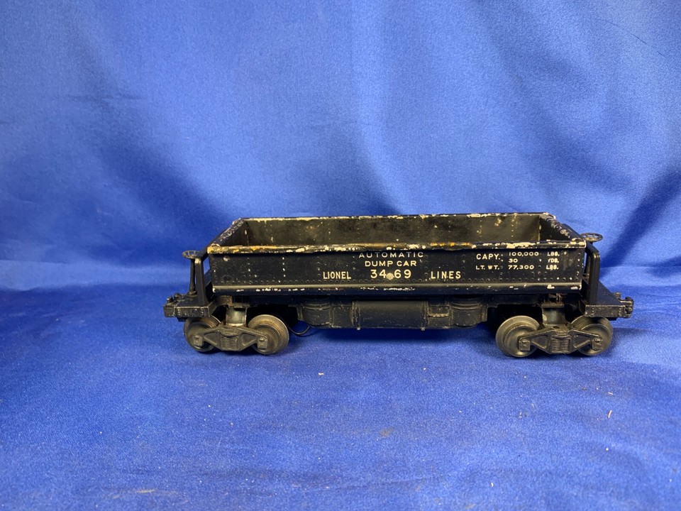 Lionel 3469 Automatic Dump Car with Coal and Dump Tray | eBay