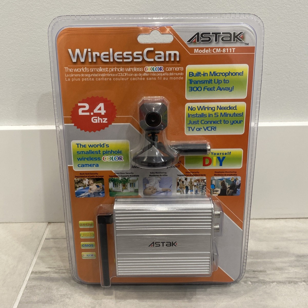 Astak Wireless Cmos Camera How To Troubleshoot 2.4GHz Wireless CCTV