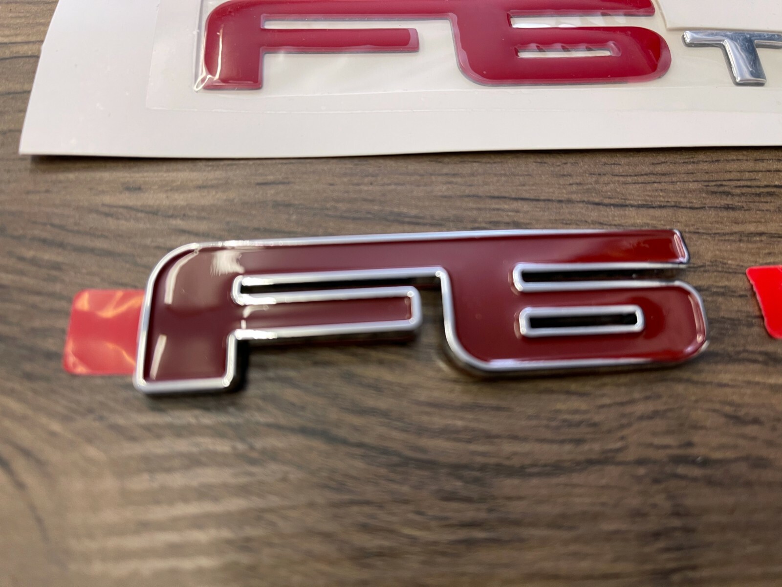 FPV F6 Typhoon bage set for BA BF series, decals badge for door/boot ...