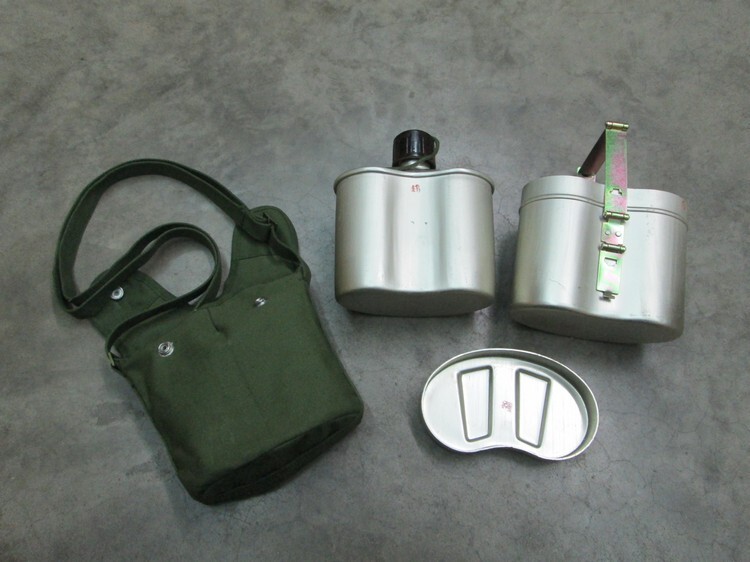 Chinese ARMY PLA Military Issue Type 78 aluminium mess kit food canteen ...