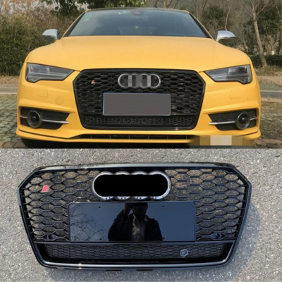 Front Bumper Grill Grille For Audi A7 S7 RS7 Style 2016 2017 2018 ...
