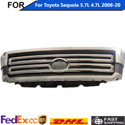 53101-0c080 Chrome Grille Fits Toyota Sequoia 5.7L 4.7L 2008-2020 | eBay