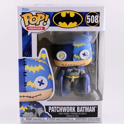 Funko Pop DC Comics Batman Patchwork - Batman Vinyl Figure # 508 ...