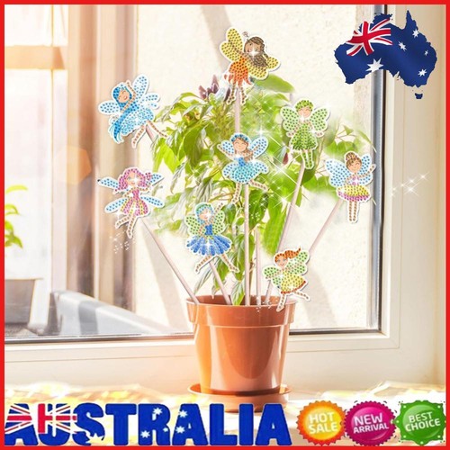 8/9Pcs Cute Pattern DIY Diamond Art Paintings Stick Stake Diamond Art ...