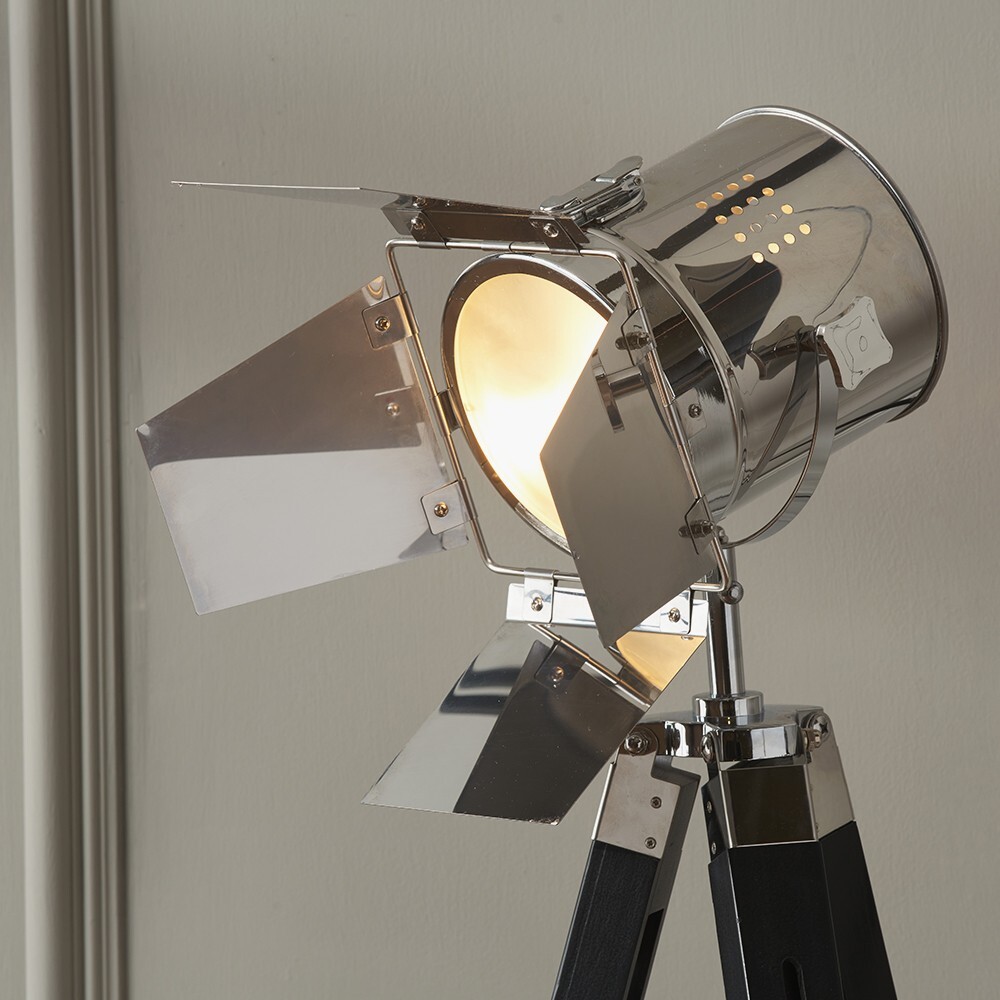 Director Tripod Spotlight Floor Lamp