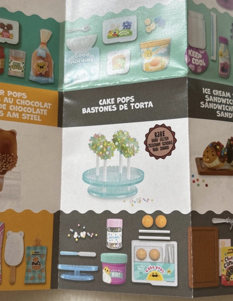 MGA Miniverse Make It Mini Food Cafe Series 3 Cake Pops Set RARE set ...