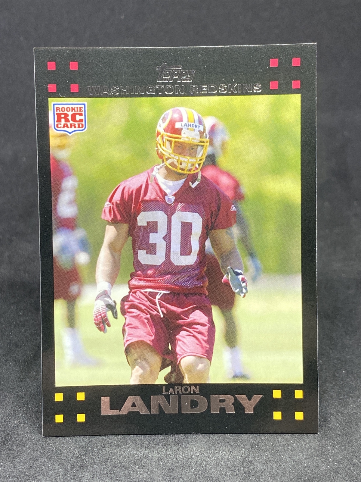 LARON LANDRY 2007 Topps Football RC Rookie #385 REDSKINS | eBay