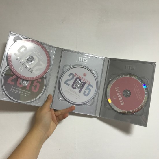BTS BANGTAN BOYS Memories of 2015 Official DVD Photobook Set Opened K ...