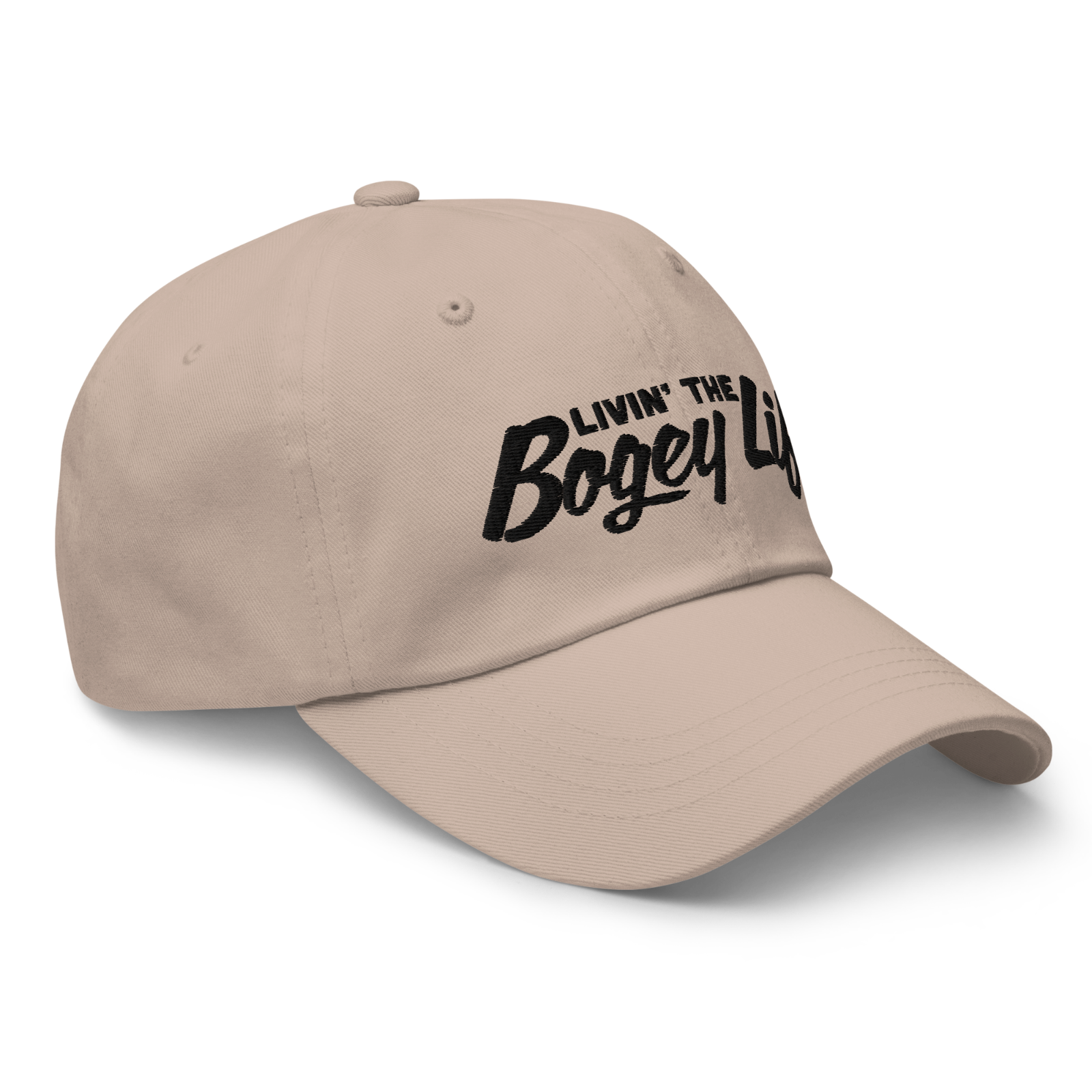 Livin' the Bogey Life funny Golf Hat embroidered black thread | eBay