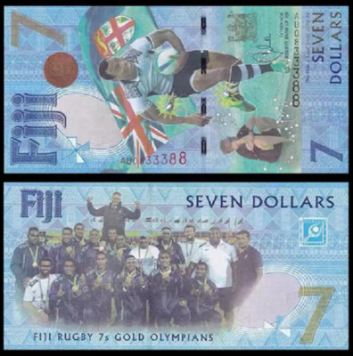 2017 Fiji 7 Dollars Comm. P 120 NEW UNC Banknotes | eBay