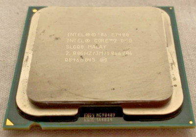 Intel Core 2 Duo E7400 2.8GHz Dual-Core (AT80571PH0723M) Processor ...