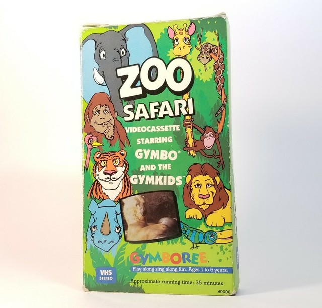Gymboree Zoo Safari VHS 1988 Gymbo and The Gym Kids for sale online | eBay