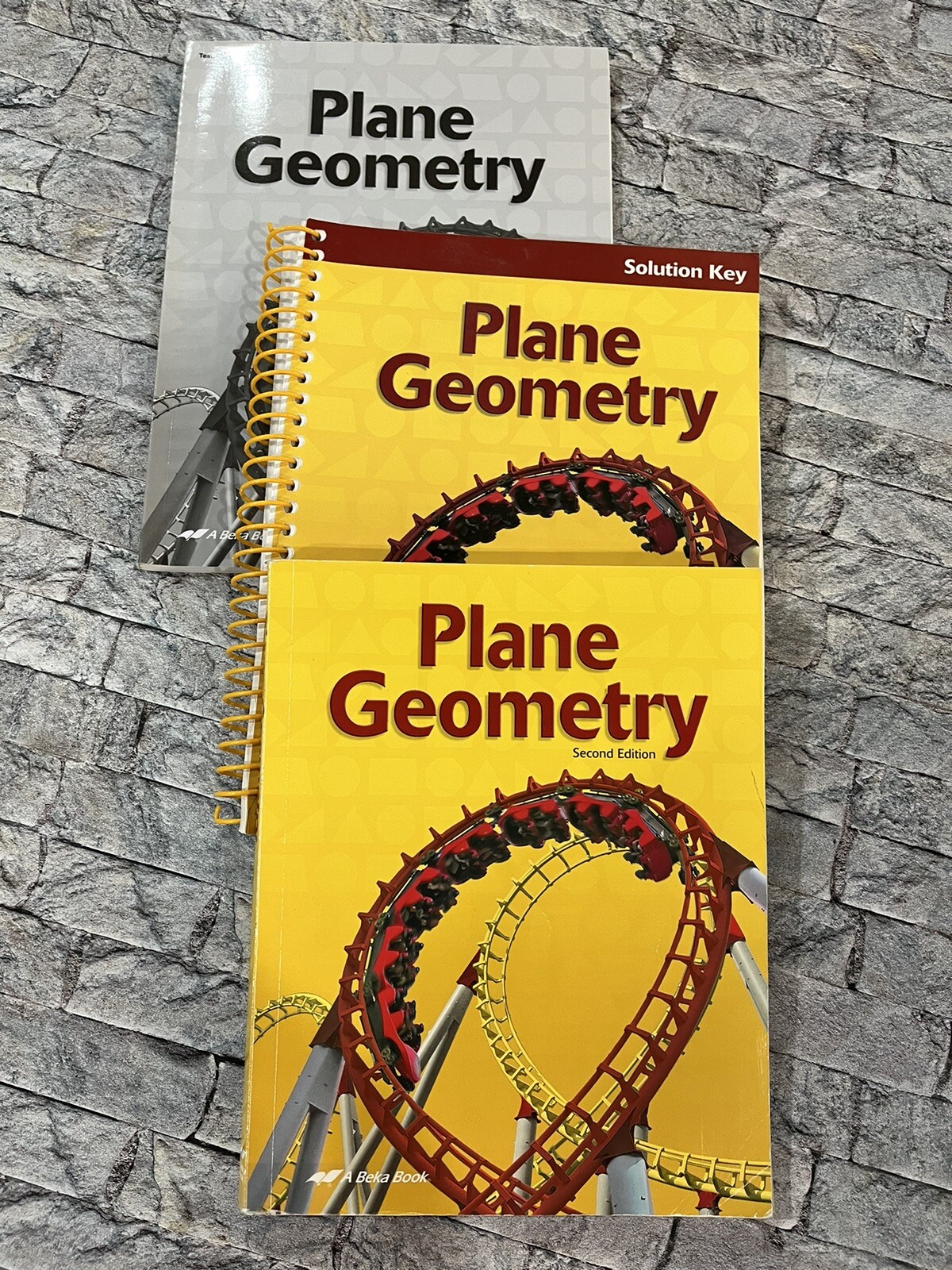 Plane Geometry Second Edition Abeka School Book Bundle of 3 Books | eBay