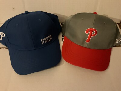 2022 PHILLIES~CAP-HAT PGW SNAPBACK & 2017 BLUE " FIGHTIN PHILS ...