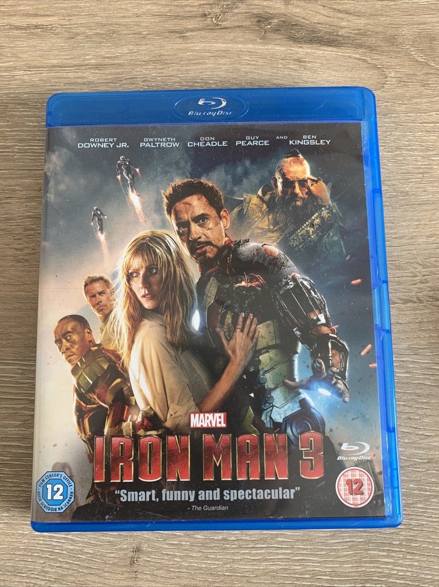 Iron Man 3 Blu Ray Iron Man 3 (2013) Special Features Blu Ray, Hobbies