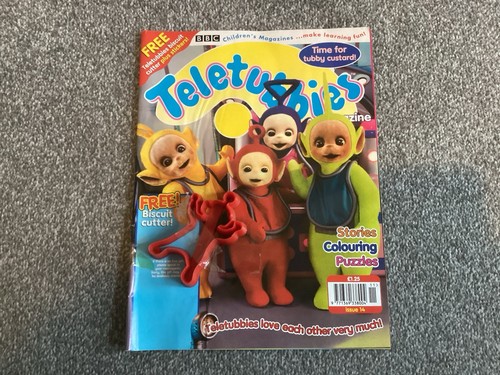 Teletubbies Magazine Issue 14 Red Biscuit Cutter | eBay UK