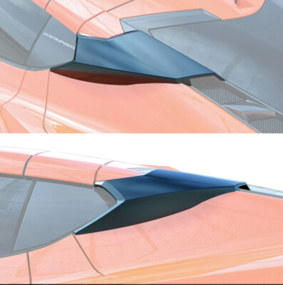 Rear Intake Ports For The 2020+ C8 Corvette Stingray Coupe | eBay