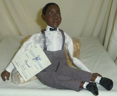 Micha signed Daddy's Long Legs African American Black boy resin doll ...