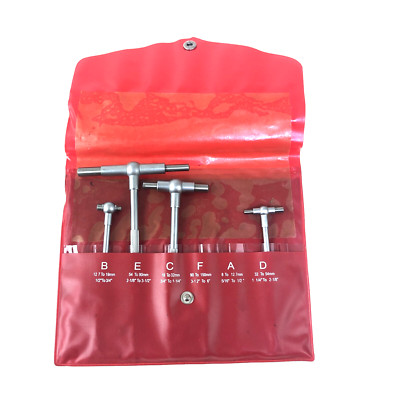 4 pc Telescopic t Bore Hole Precision Gage Gauge Set 1/2"-3 1/2" | eBay