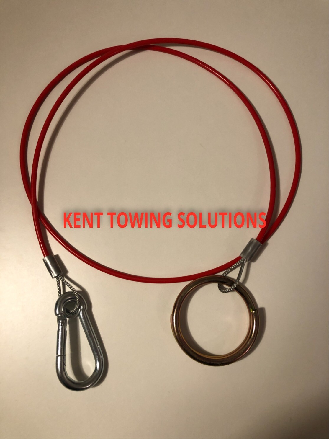 New Maypole Breakaway Cable for Trailer Caravan Tow Bar 1 Meter ...