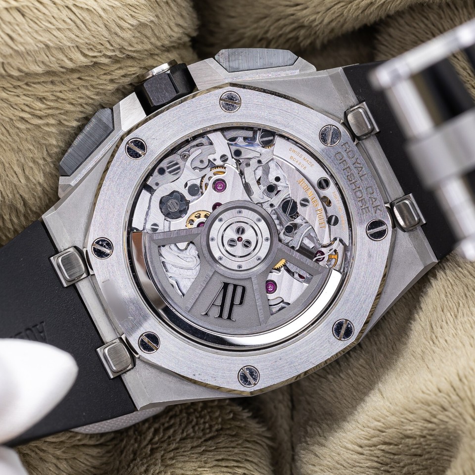 Audemars Piguet Royal Oak Offshore Chrono 43mm AP Black 26420SO – Full ...