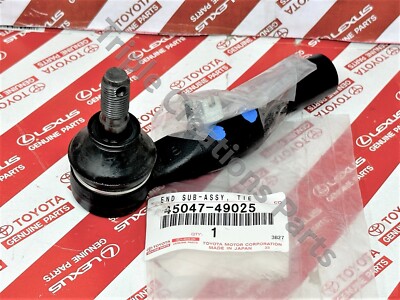 Toyota Genuine 45047-49025 End Sub-Assy Tie Rod LH 4504749025 OEM | eBay