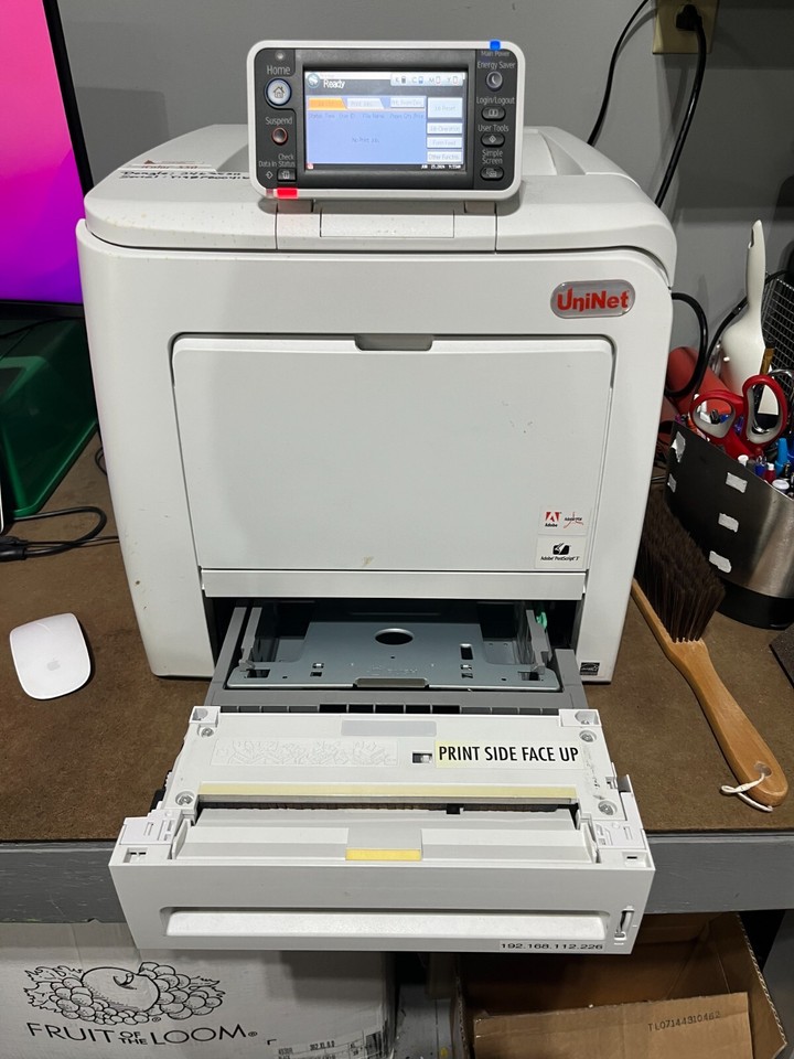 UNINET iColor 550 White Toner Printer | eBay