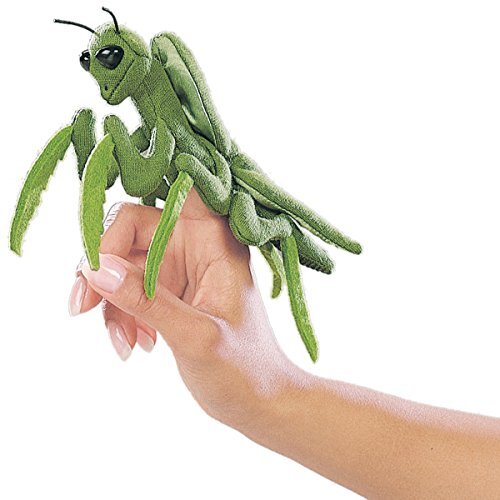 Folkmanis Mini Praying Mantis Finger Puppet | eBay