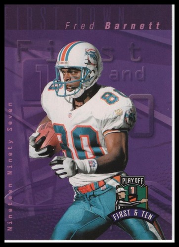 1997 Playoff First & Ten #80 Fred Barnett | eBay
