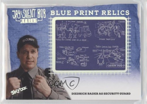2023 Skybox Jay & Silent Bob Reboot Diedrich Bader as Security Guard # ...