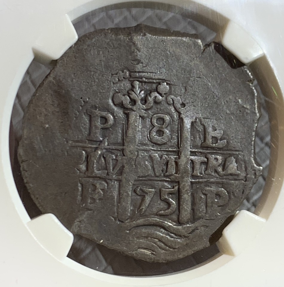 1675 P E BOLIVIA 8 REALES SILVER COB COIN NGC VF30, FULL DATED | eBay