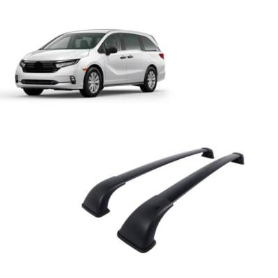 Kasei Cross Bar Cargo Bar Roof Rack Black Fit 2018-2022 Honda Odyssey ...
