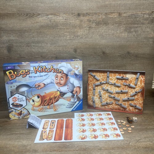 Bugs In The Kitchen With Hex Nano Bug Board Game Ravensburger Condition ...