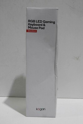 Kogan RGB LED Gaming Keyboard & Mouse Pad (80 x 30cm) | eBay Australia
