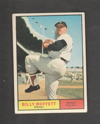 BILLY MUFFETT #16 1961 TOPPS BASEBALL MID-GRADE SET BUILDER****a | eBay