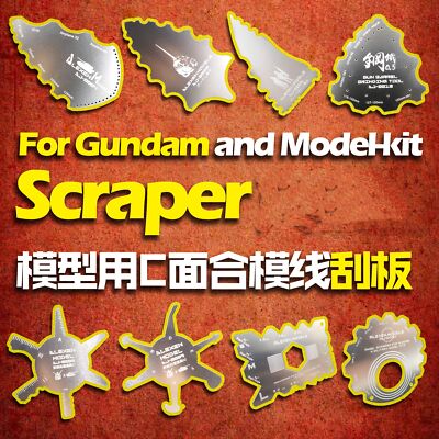 For Military Model Gundam Figure Hobby Kits C Arc Parting Line Scraper ...