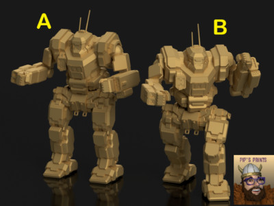 KTO-19 Kintaro Mech For Battletech CGL Scale Syllogy Two Variations! | eBay