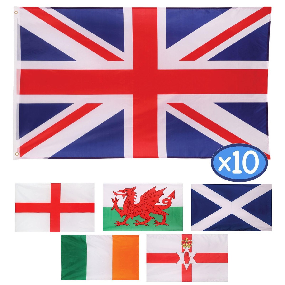 Royal Union Flag CRESTED BRITISH UNION JACK – The Flagman