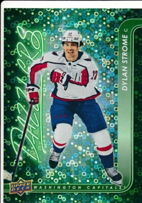 DZ-20 DYLAN STROME 2024-25 Upper Deck Serie 1 GREEN DAZZLERS WASHINGTON ...