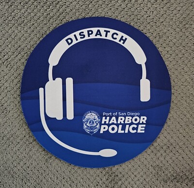SAN DIEGO HARBOR POLICE DISPATCH MOUSE PAD HOME OFFICE | eBay