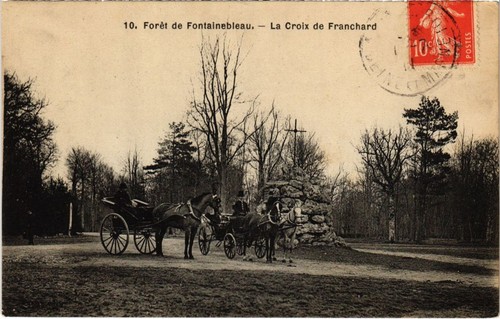 CPA Fontainebleau La Croix de Franchard FRANCE (1300198) | eBay