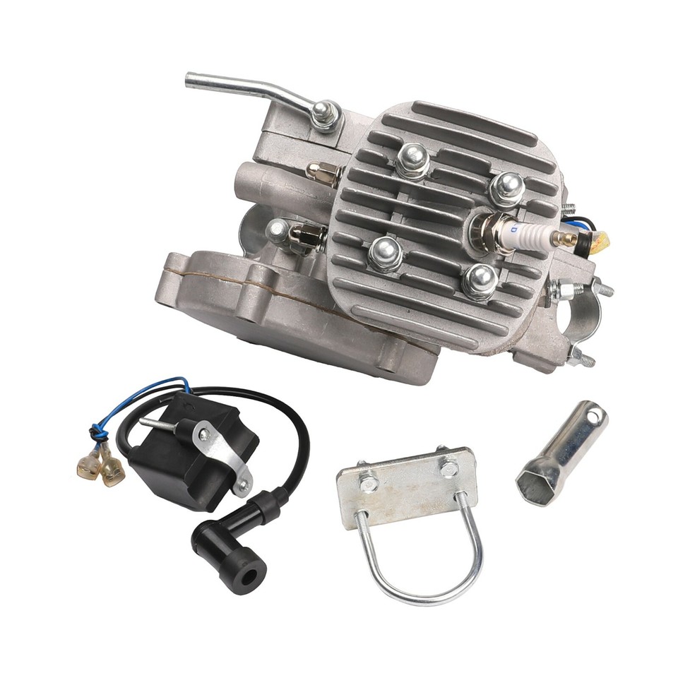80cc Motorized 2-Stroke Upgrade Bike Conversion Kit DIY Gas Engine ...