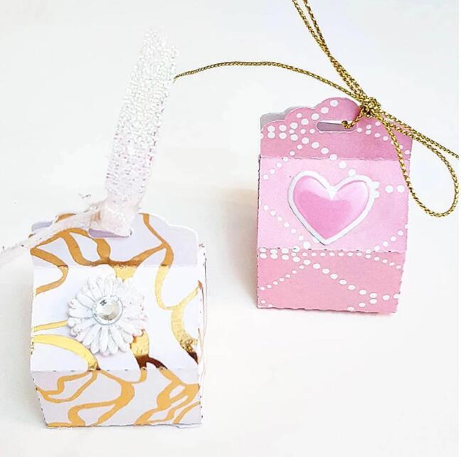 Paper Box Stencil Metal Cutting Dies Scrapbooking Album Card Craft ...