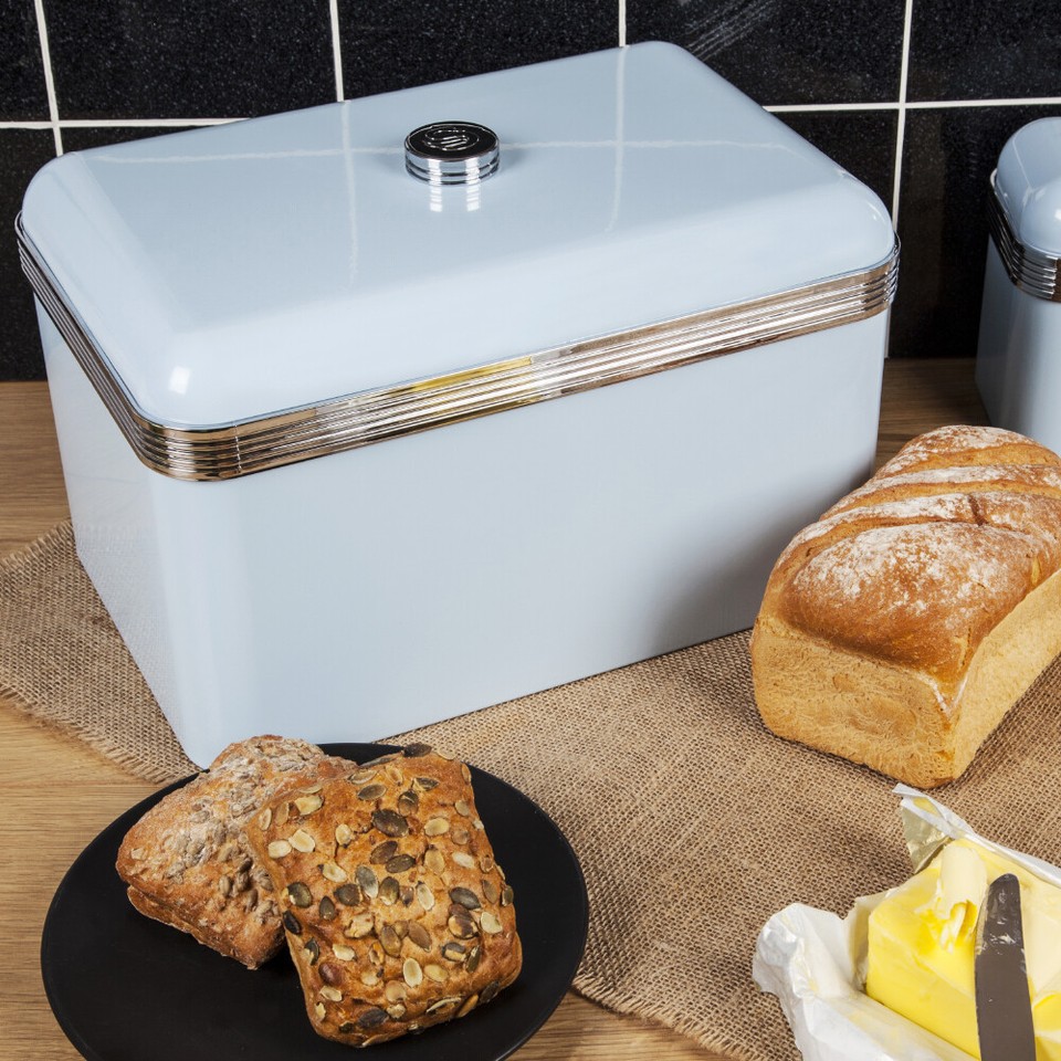 SWAN Retro Kitchen Set of 9 in Blue New Vintage Kitchen Appliances ...