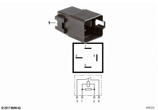 OEM BMW 1 F21 Relay for Fan 61369207913 Genuine for sale online | eBay