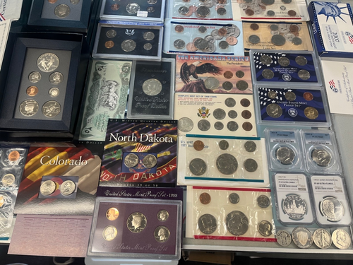 Estate Sale Coins ~ Auction Lot Silver, Bullion, ,Collection GET ALL ...
