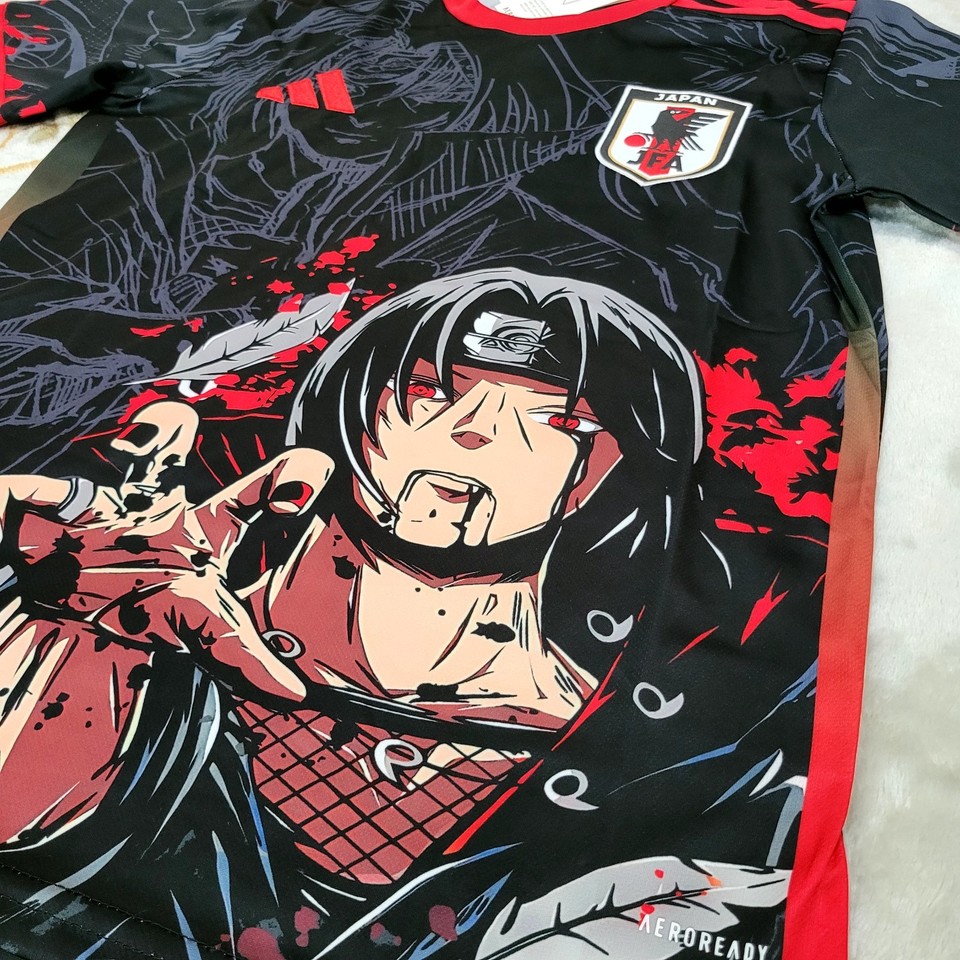 Japan Soccer Jersey Concept Itachi Uchiha Anime Edition S,M,L,XL,XXL | eBay